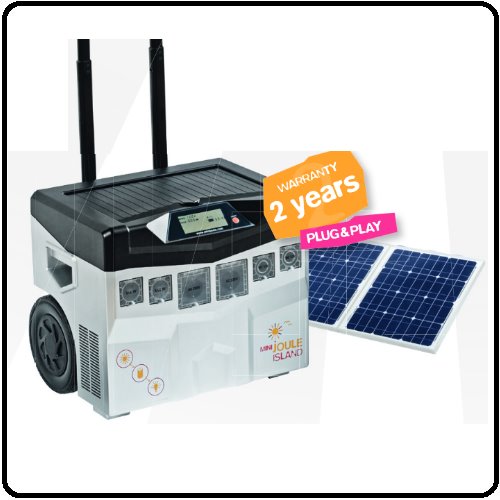 Mobil Solcelleanlæg Kit island | Solcelle.dk