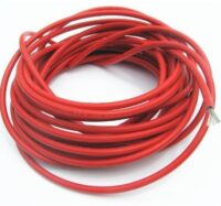 Solar kabel 10mm2, 1-led – rød, sort til solcelleanlæg