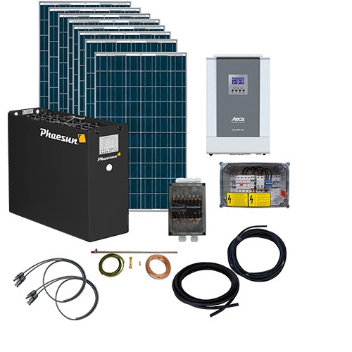 Energy Generation Kit Solar Apex 2,5Kw48V | Solcelle.dk