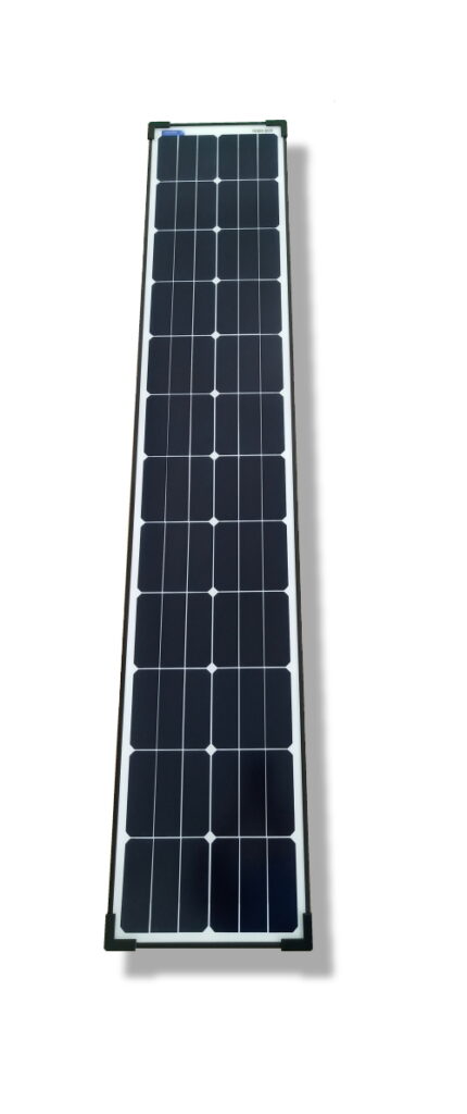 90Wp/12V Sunpower Back-Contact solcelle mono, slim model
